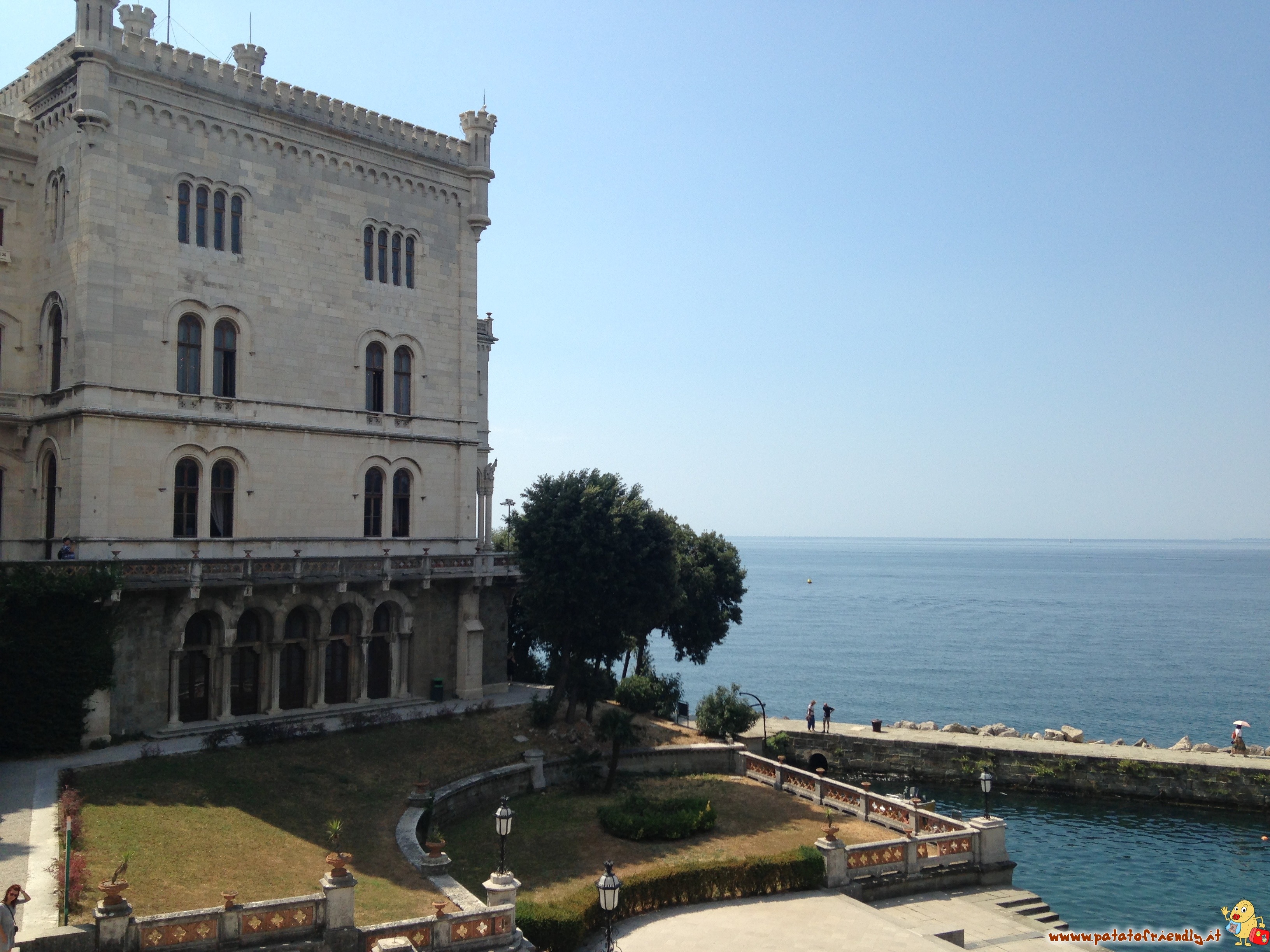 Things to do in Trieste: the Miramare Castle - Patatofriendly